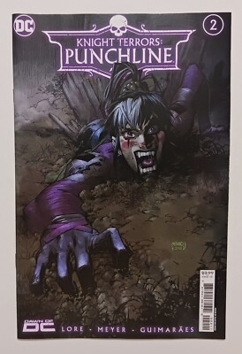KNIGHT TERRORS PUNCHLINE #1 COMIC COVER A NEAR MINT | eBay