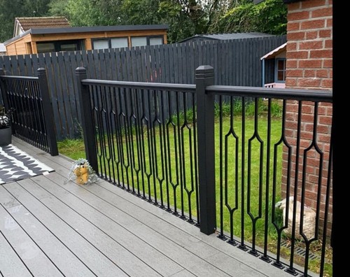 Metal Stair Spindles Decking Pickets Balustrade Bars Wrought Iron Steel ...