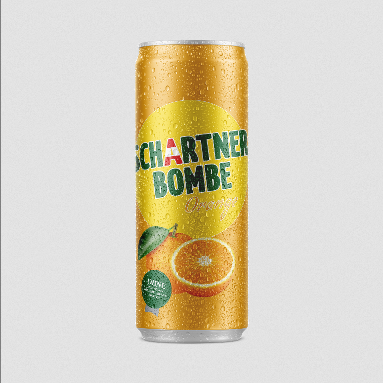 Schartner Bombe aus Österreich Orange 24 x 0,33l Dosen - 3 Varianten | eBay.de