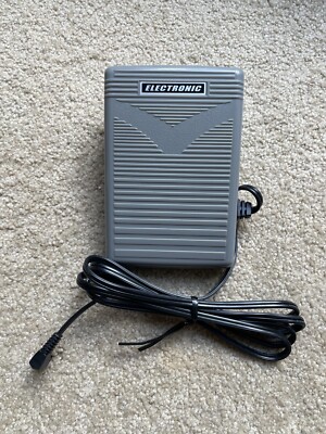 Electronic Sewing Machine Speed Control Foot Pedal 4C-316B Gray | eBay