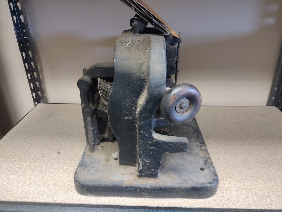 Graphotype Model G1 Dog Tag Embossing Engraving Machine Addressograph ...