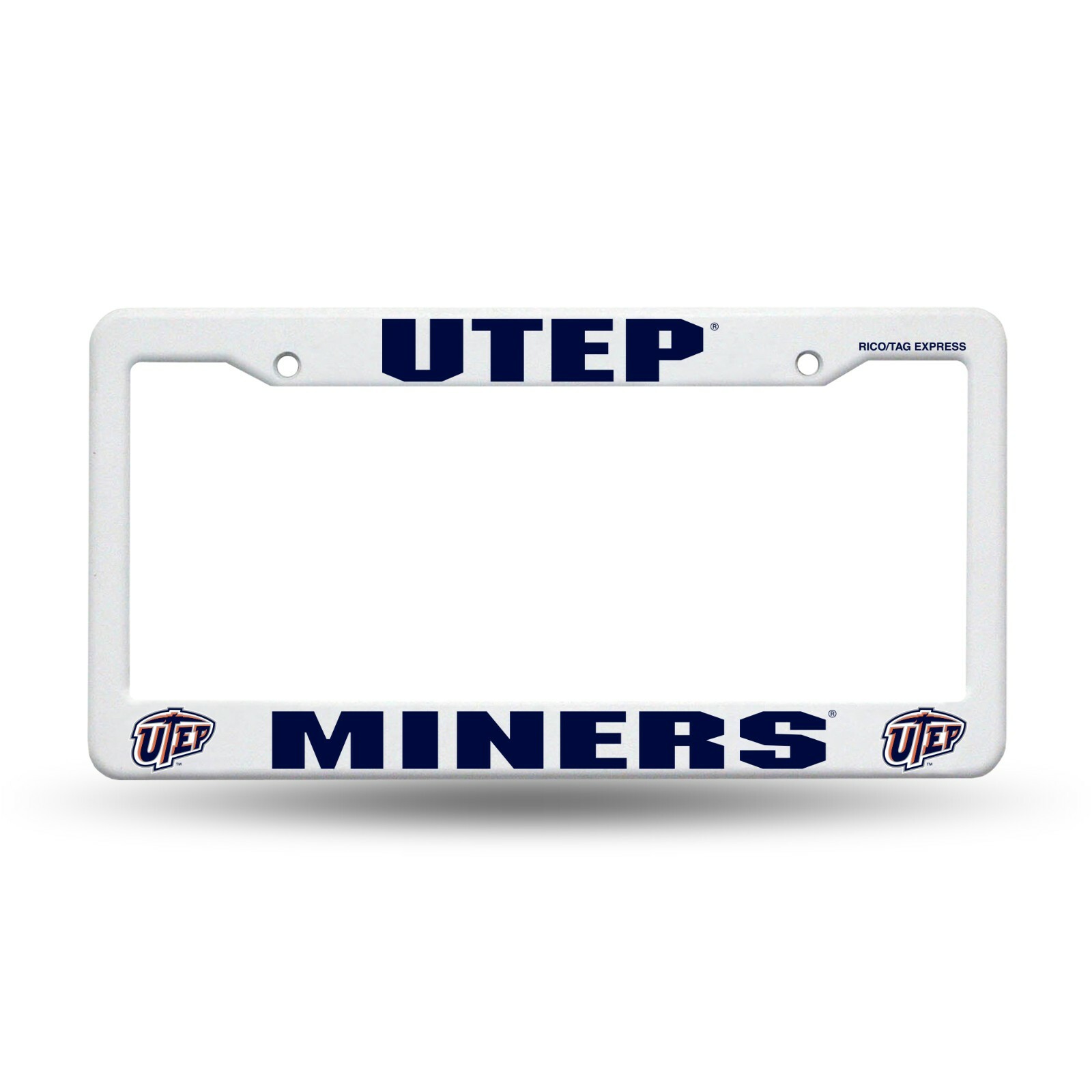 UTEP Miners Plastic License Plate Frame. #113 | eBay