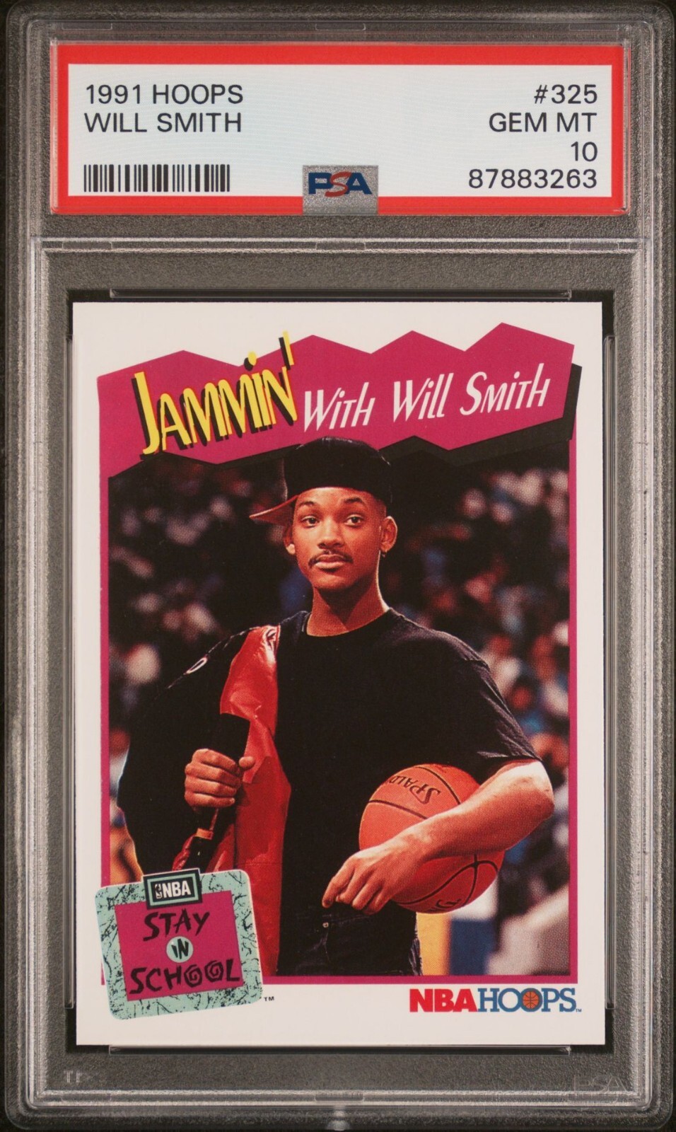 1991-92 Hoops Basketball Will Smith ROOKIE RC Card PSA 10 Gem Mint #325 ...