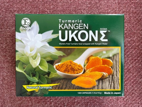 30 X Boxes Kangen Ukon Turmeric ENAGIC 100% Organic 100 Capsules (Exp ...