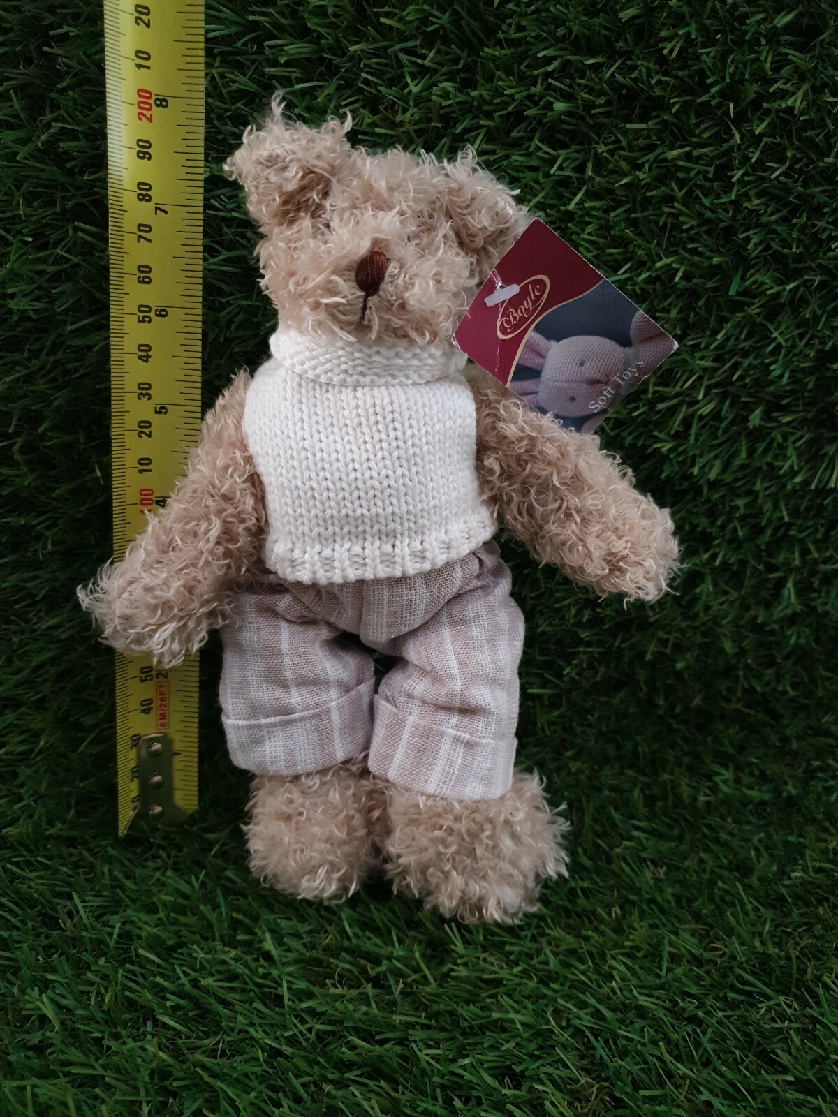 FRED THE TEDDY Beautiful Teddy Bear Plush Soft Toy Friend (Boyle) ITEM ...