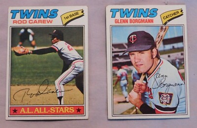 1977 Topps Minnesota Twins Baseball Card Pick one | eBay