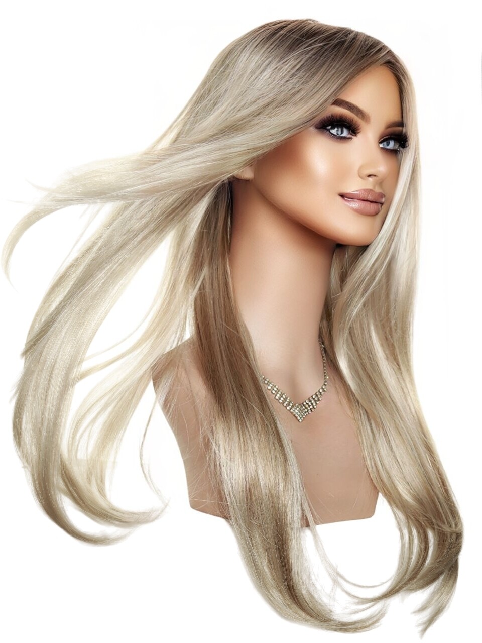 Avery | Jon Renau Smart Lace Wigs | Lace Front Monotop | Palm Springs Blond | eBay