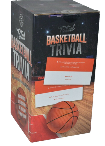 Total Basketball Trivia has 150 Cards with 300 Questions 2+ Players ...