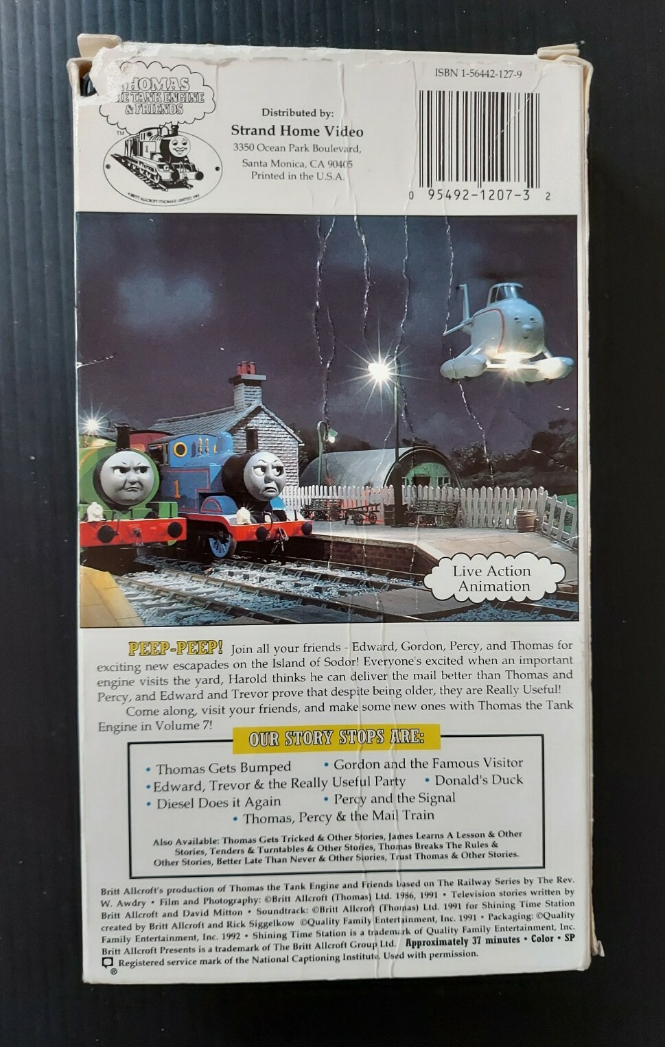 Thomas & Friends - Thomas Gets Bumped & Other Stories (VHS, 1992 ...