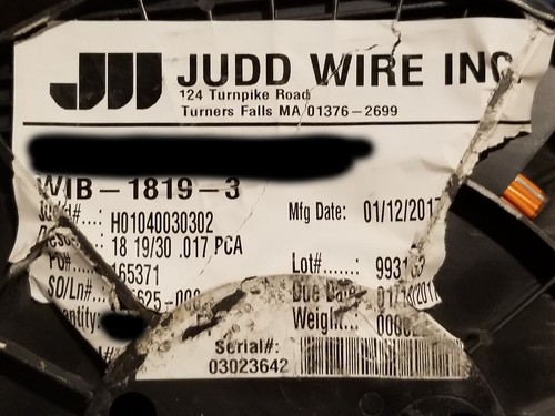 Judd Wire #18awg UL-1430 XLPVC 105C/300V AWM Hook-Up/Lead Wire Orange /100ft | eBay Australia