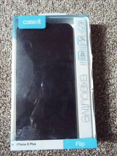 iphone 6 Plus executive flip case by case it - black | eBay