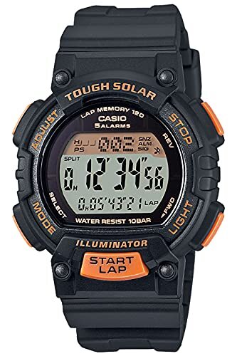 Casio Collection Sports Running Lap Measurement Solar Series Wristwatch ...