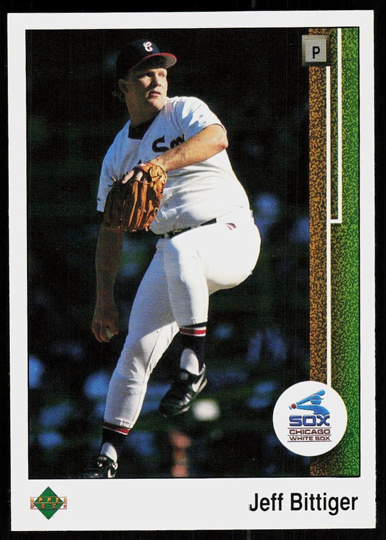 1989 Upper Deck Jeff Bittiger Rookie Chicago White Sox #509 | eBay