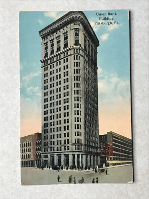 B1413 Postcard Union Bank Building Pittsburgh PA Pennsylvania | eBay