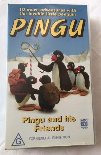 ABC Kids Pingu and his Friends VHS Video Tape PAL Childrens Vintage | eBay