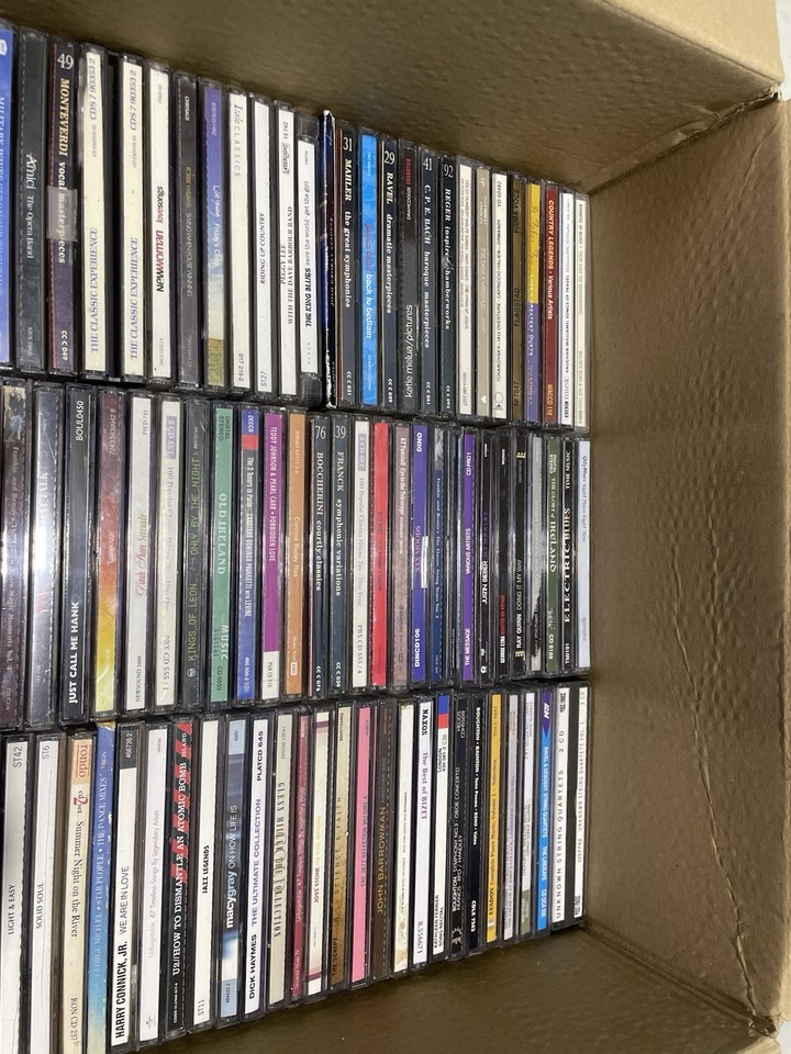 Music CD Bundle Joblot 86 CDS Various Genres Years Bands Wholesale Lot ...
