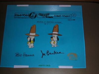 Hanna Barbera Droopy Hand painted Original Model Sheet Dripple Signed ...