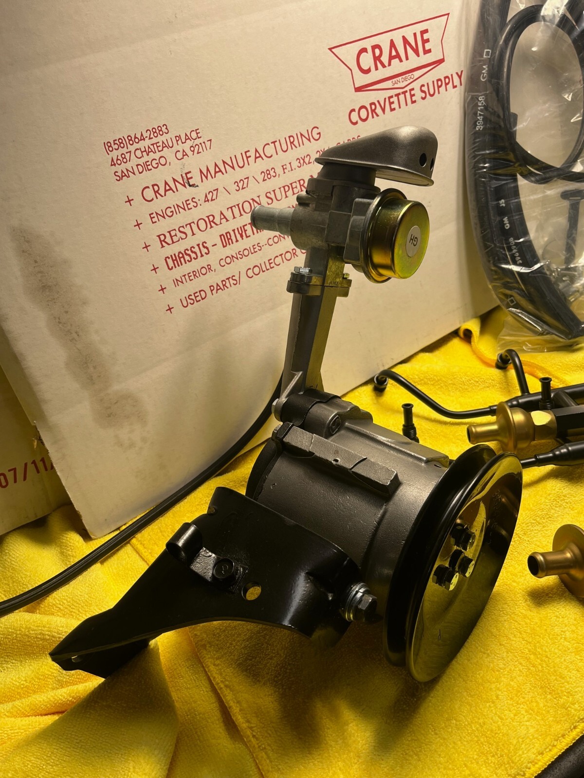 1970-1971 Chevrolet Chevelle LS6 Smog Pump System Tubes 454 Valve Big Block