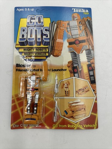 Blaster 23 Friendly Robot Rocket Launcher Gobots 1984 Tonka Figure NEW ...