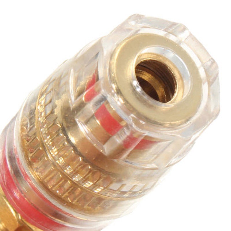 8pcs Gold Plated Speaker Connector Plugs Top Quality Terminal Binding ...
