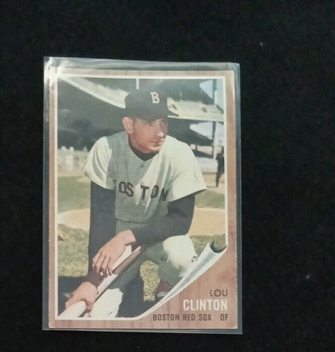 1962 Topps Baseball Card #457 LOU CLINTON Red Sox Item 2 EX/MT | eBay