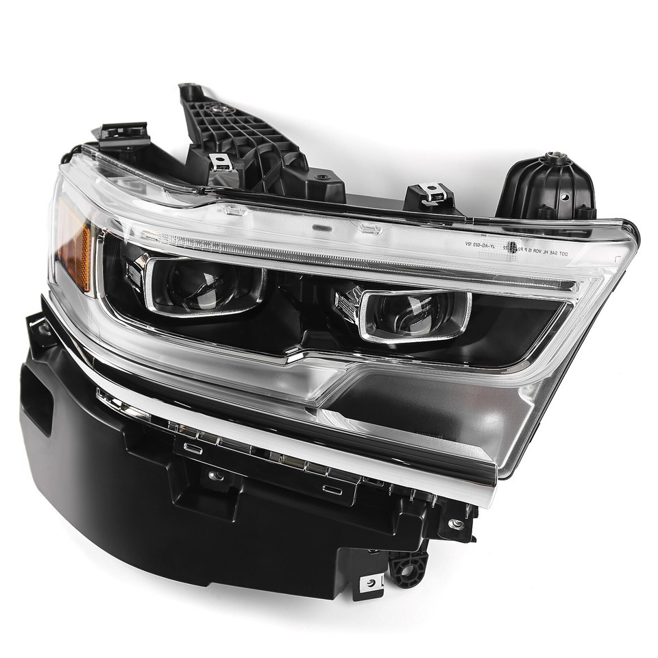 Passenger For 2019-2024 Ram 1500 Full LED Projector Headlight ...