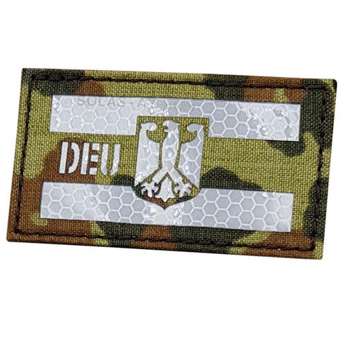 Germany Flag Deutschland Adler DEU 3M SOLAS honeycomb reflective morale ...