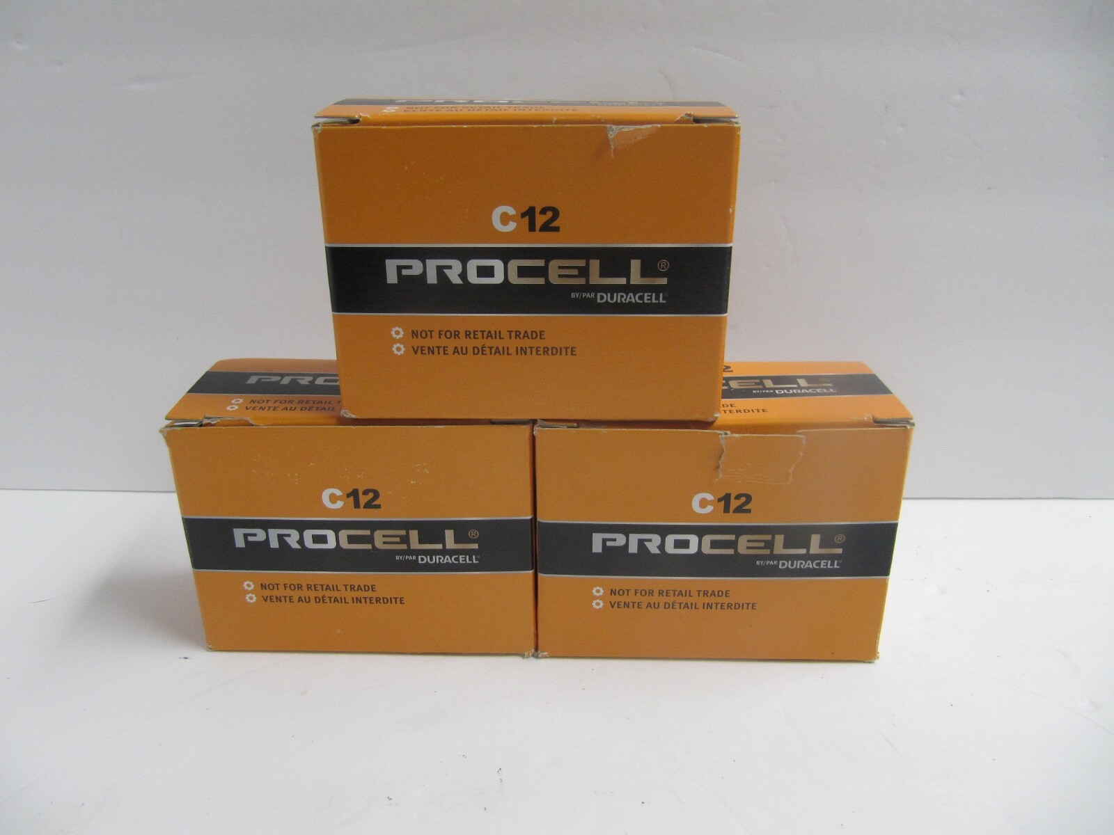 LOT of 36 NEW Duracell Procell "C" Pro Alkaline Batteries - C12 - Exp ...