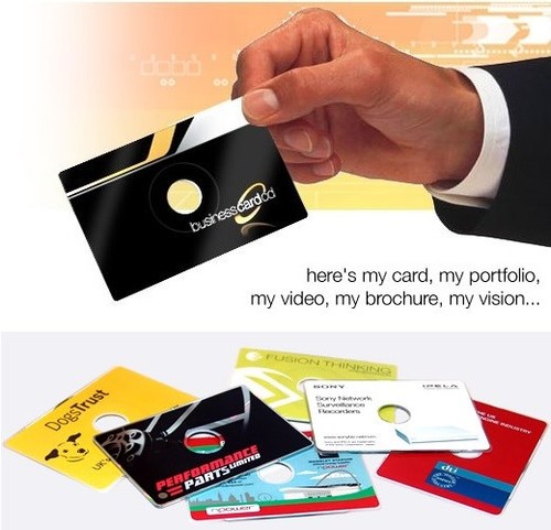 Data Bank Digital Business Card CD Printable Blank CD Bootable Business ...