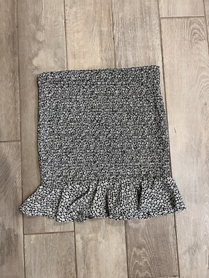 Paper Moon Women’s Skirt Sz. Large, NWOT, black & white details | eBay