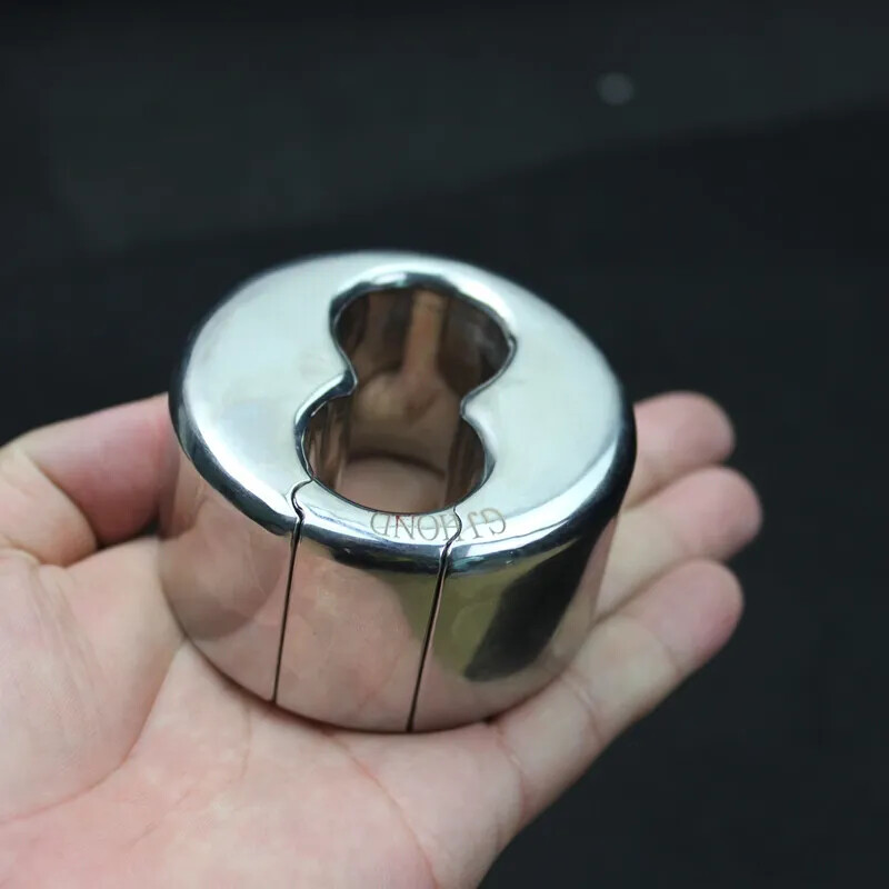 8 Sizes Stainless Steel Ball Stretcher Scrotum Rings Pendant for Male ...