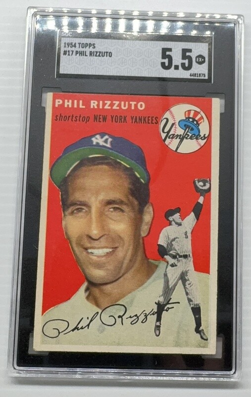 1954 Topps Phil Rizzuto #17 SGC 5.5 Yankees | eBay