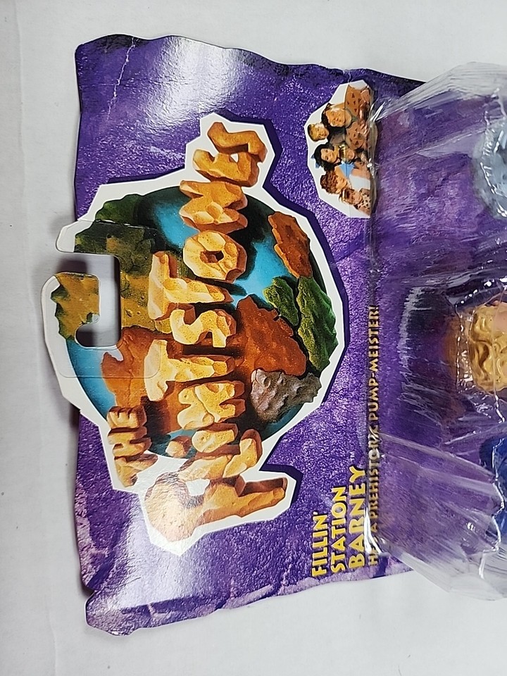 The Flintstones 1993 - Gas Fillin' Station Barney Rubble - Mattel New ...