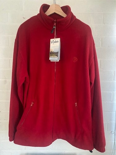Rydale Fleece Red Full Zip Fleece Size Large New With Tags | eBay UK
