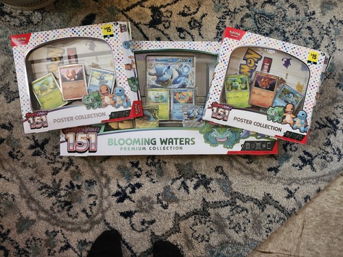 Pokemon Scarlet Violet 151 Posters, Blooming Waters - Boxes & Promo ...
