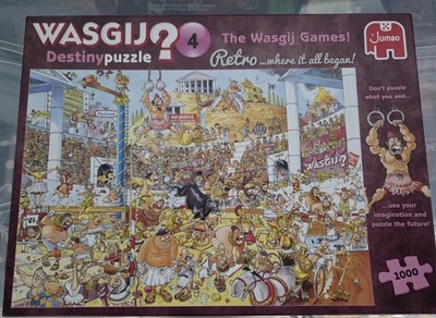 Wasgij Destiny Puzzle No 4 - Retro...Where It All Began. 1000 piece ...