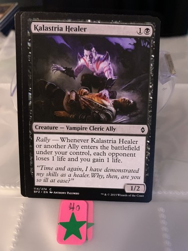 MTG Kalastria Healer Battle for Zendikar 114/274 Regular Common | eBay