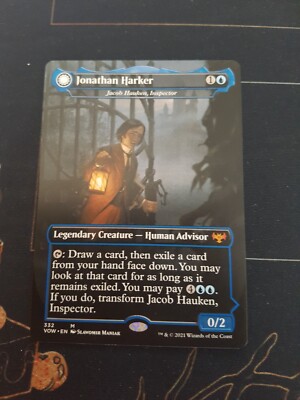 MTG - Innistrad: Crimson Vow - Jonathan Harker (Jacob Hauken, Inspector ...
