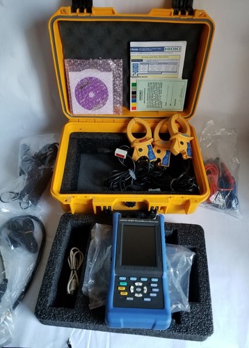 Hioki 3197 Three Phase HandHeld Power Quality Analyzer Meter Great ...