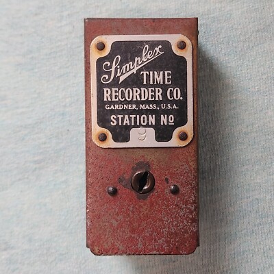 Time Clocks - Vintage Simplex Time Recorder