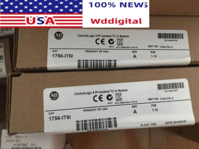 Allen-Bradley 1756-IT6I ControlLogix 6 Point Isolated Input Module ...