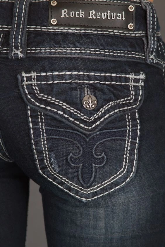 Cheap Rock Revival Jeans Women