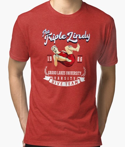 Cotton Shirt The Triple Lindy Dive Team Back To School Rodney ...
