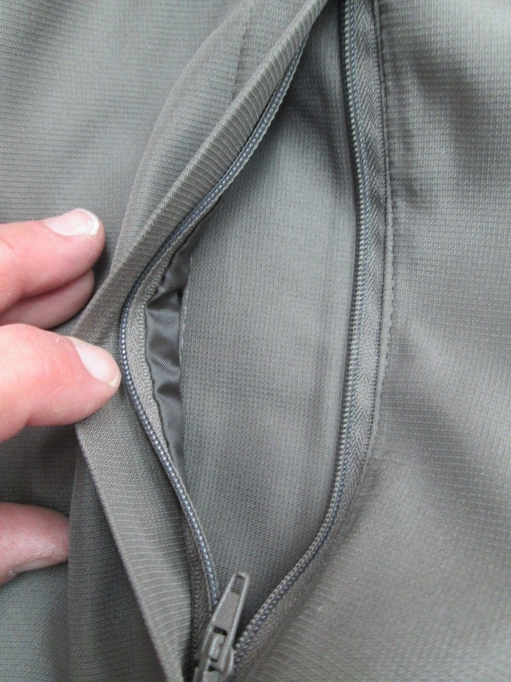 Cintas Mens xxl 2x 2xl Jacket zip out quilted lining nylon shell Tan ...