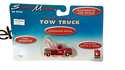 Life-Like Scene Master HO Scale Mike's Garage & Towing Tow Truck NOS ...