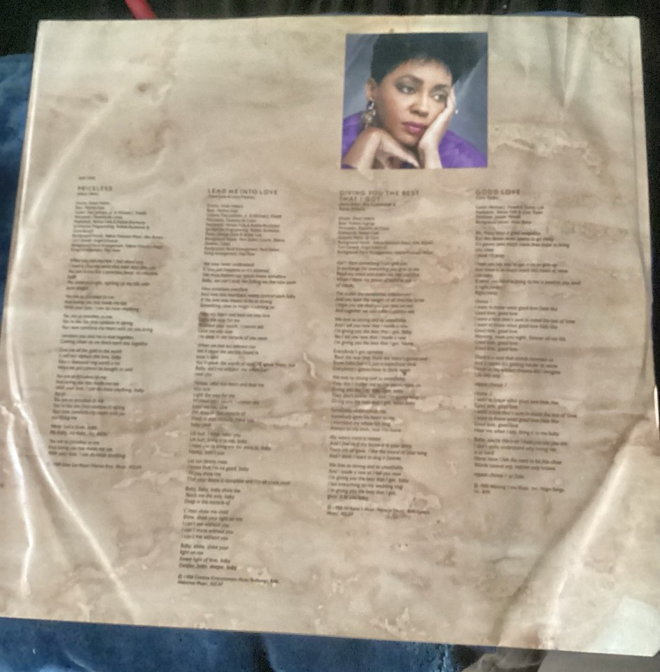ANITA BAKER, GIVING YOU THE BEST THAT I GOT! Pre-Owned V/EX | eBay