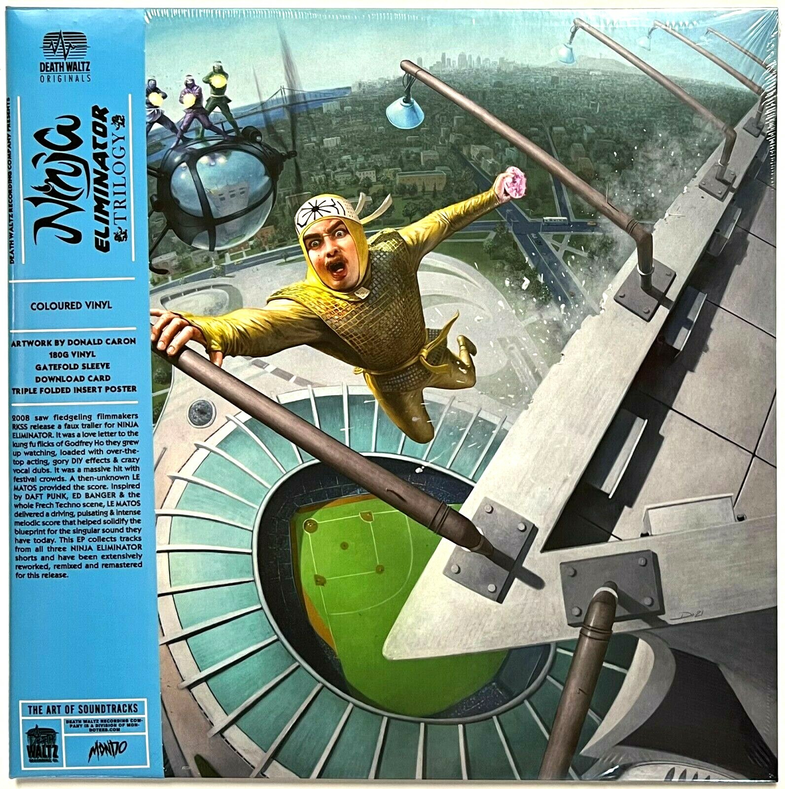 Le Matos Ninja Eliminator Trilogy [Purple Vinyl] LP Record Mondo Death ...