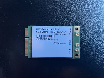 QUALCOMM SIERRA WIRELESS AIRPRIME MC7355 4G LTE 100MBPS MPIE WWAN ...