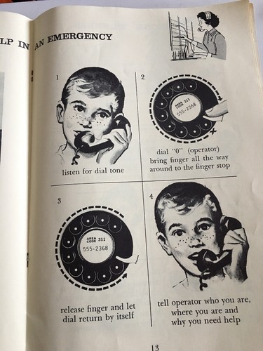 Vtg 1968 Bell System AT&T Book We Learn About The Telephone Handbook ...