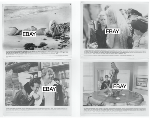 SPLASH 1983 ORIGINAL MOVIE PHOTOS LOT (5) DARYL HANNAH TOM HANKS ...